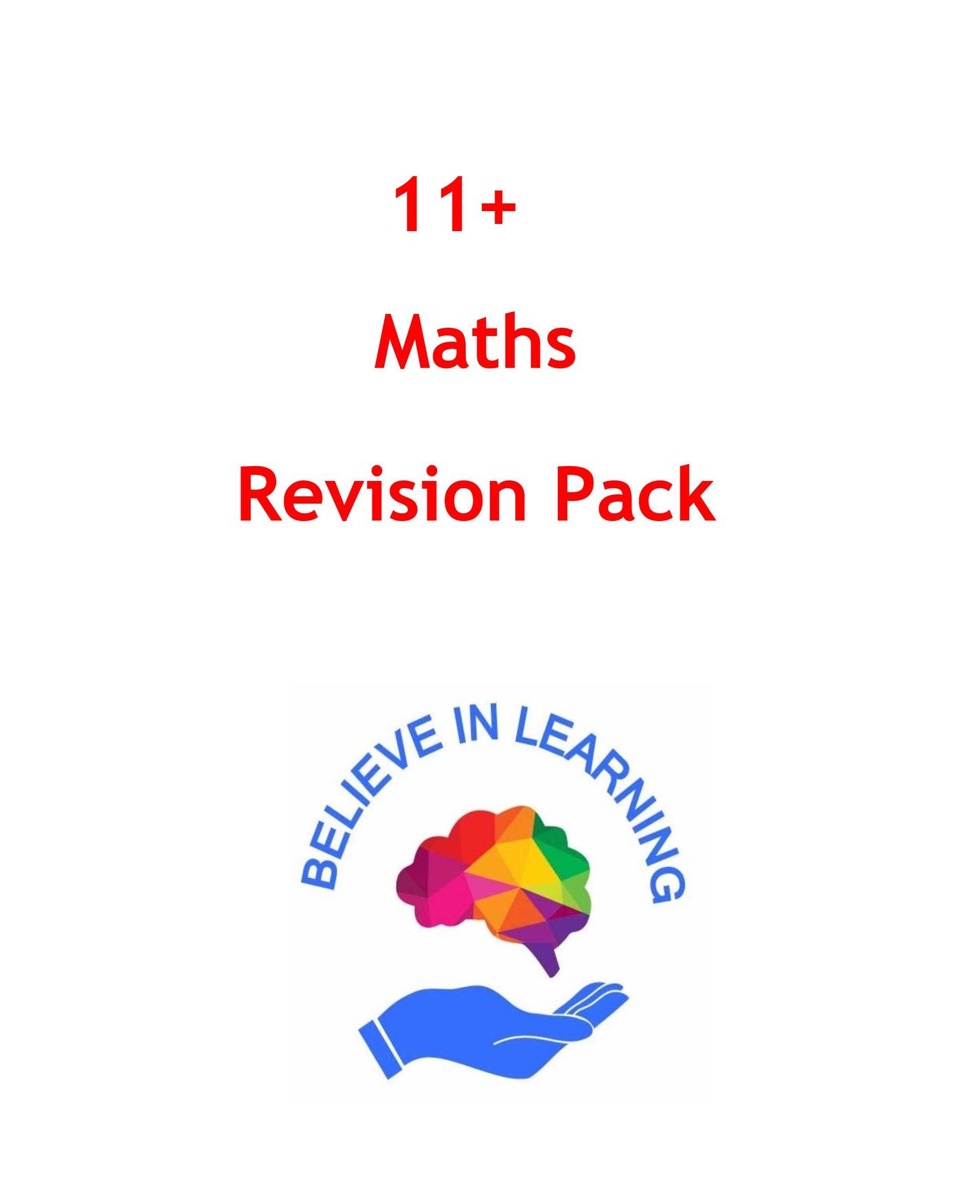 11 Maths Revision Pack 25 00 11maths